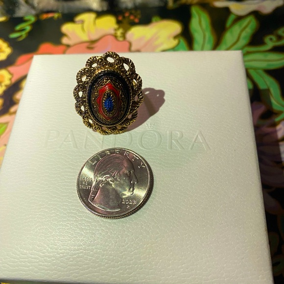 Sarah Coventry | Jewelry | Vintage Sarah Cov Adjustable Ring | Poshmark